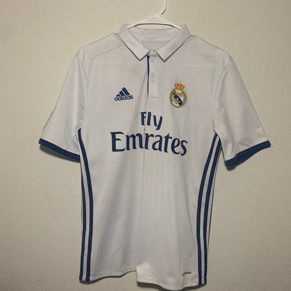adidas | Shirts & Tops | 262017 Real Madrid Home Vintage James ...